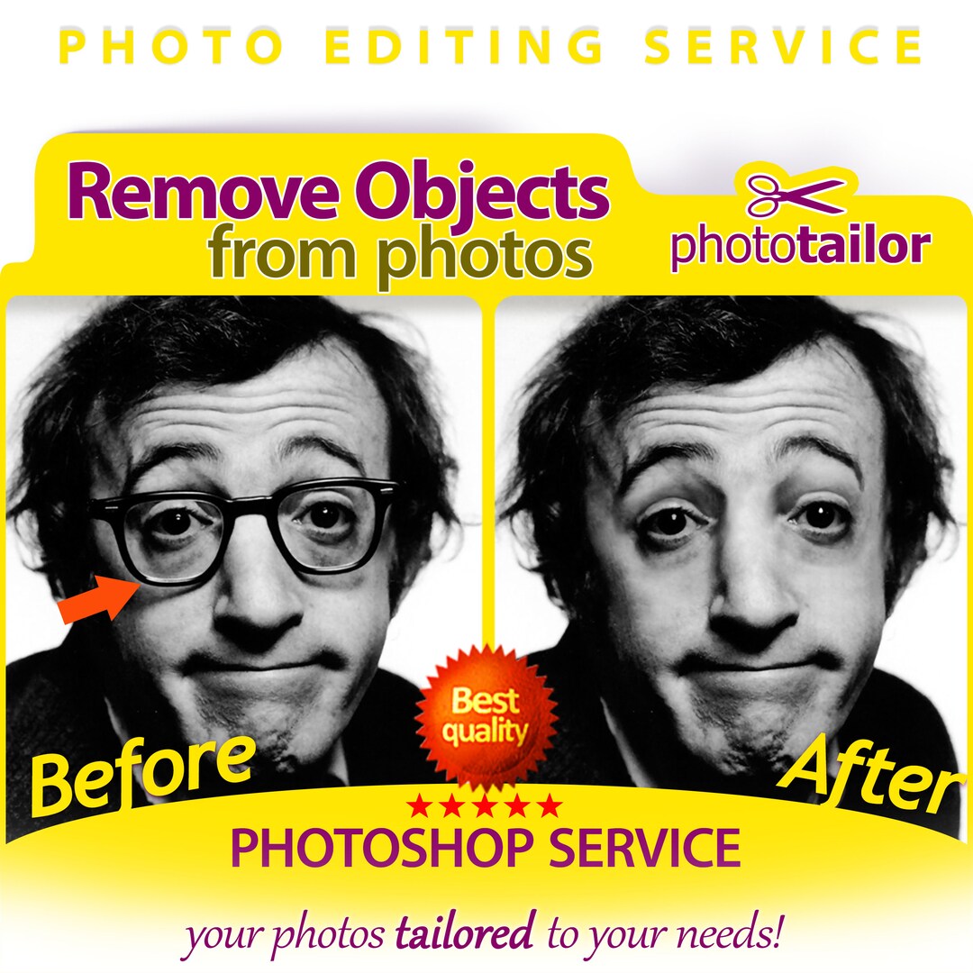Remove Objects From Photo Photo Editing Object Removal From - Etsy