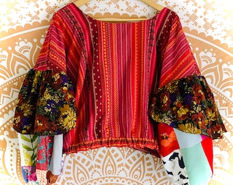 Upcycled Blouse | Etsy