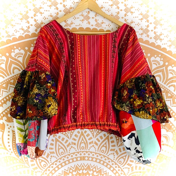 Upcycled Blouse - Etsy