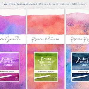 Rough & Dreamy Watercolor Kit for Procreate 2026 - Etsy
