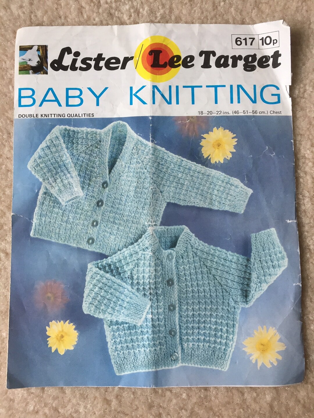 Lister Lee Target, Pattern 617, Baby Knitting, Cardigans - Etsy Canada