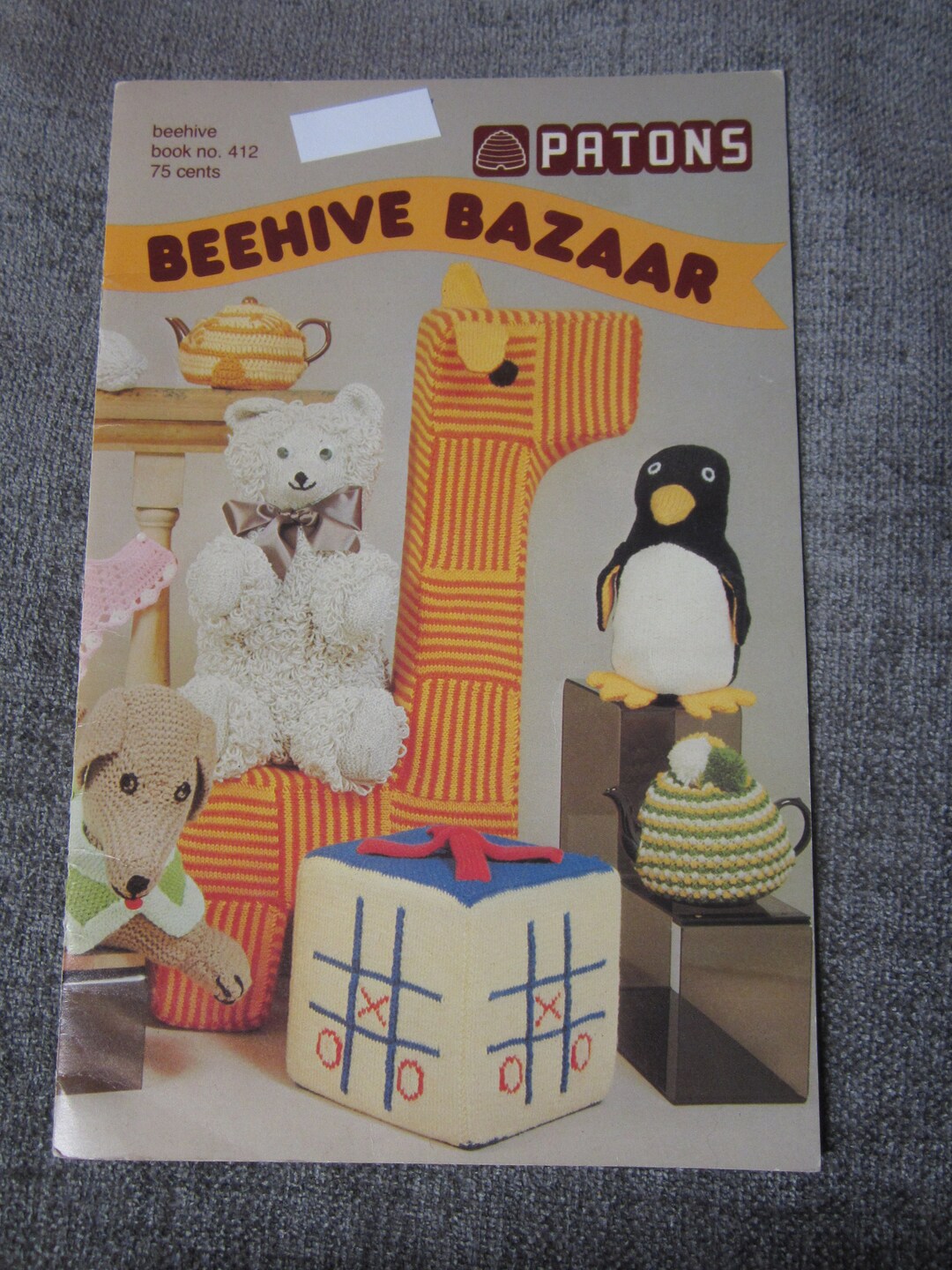 Beehive Bazaar, Patons Booklet No 412 - Etsy