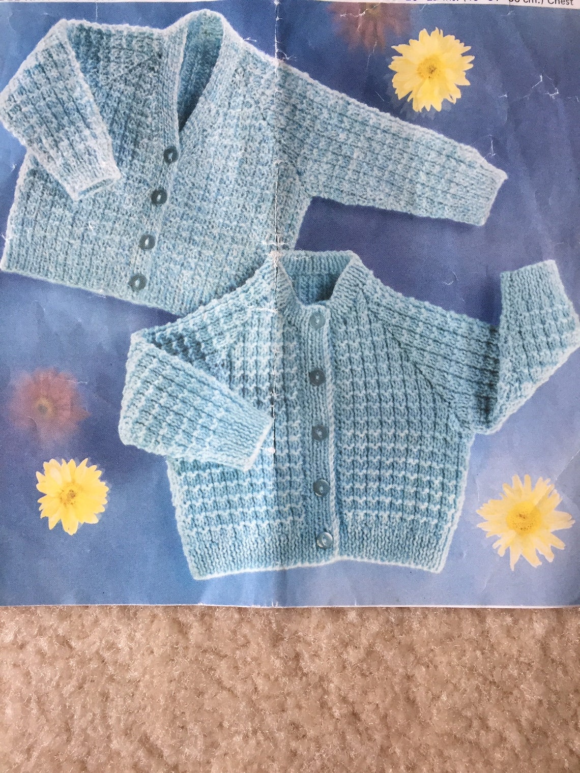 Lister Lee Target, Pattern 617, Baby Knitting, Cardigans - Etsy Canada