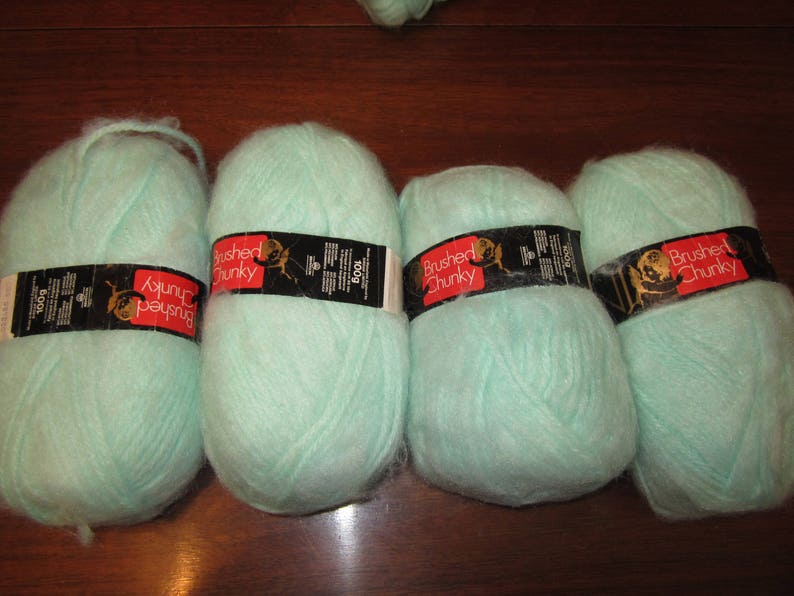 4 X 100gm ball SIRDAR BRUSHED CHUNKY knitting wool yarn | Etsy