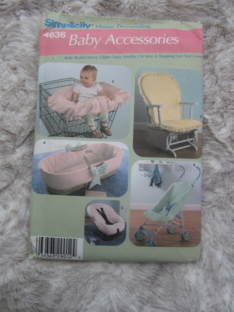 SIMPLICITY, 4636, Baby, Accessories, Pattern, Baby Basket Insert ...