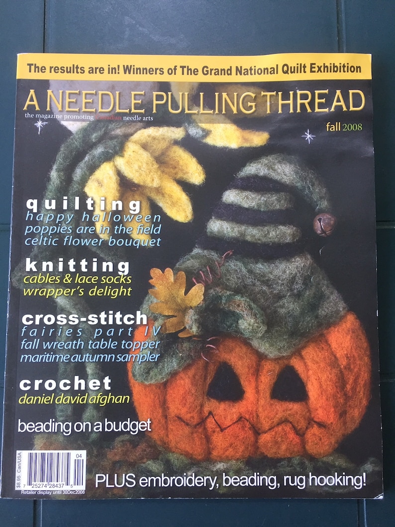 A Needle Pulling Thread Fall 2008 Magazine Quilting - Etsy