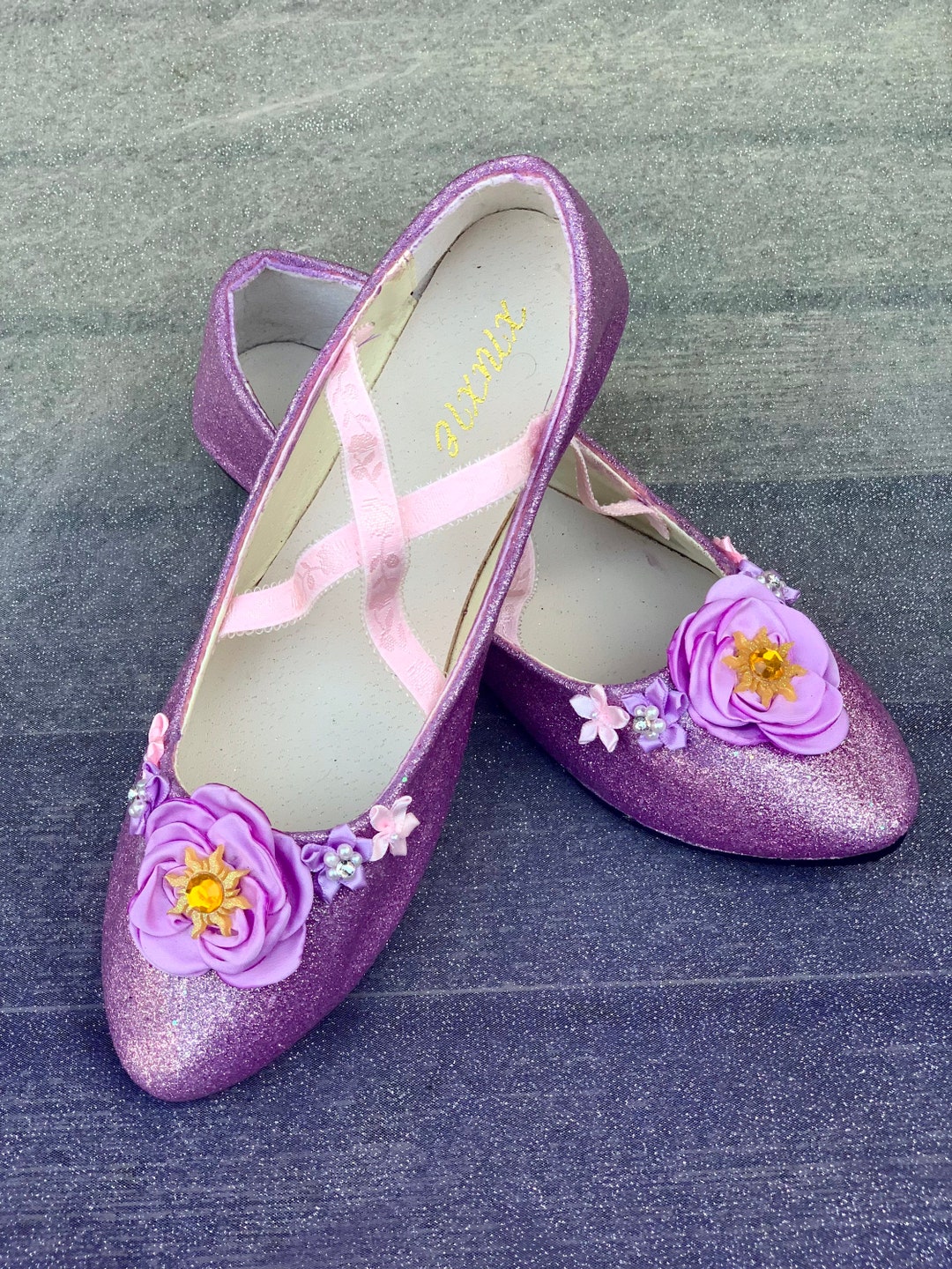 Adult Tangled Rapunzel Inspired Wedding Princess Shoes Flats - Etsy