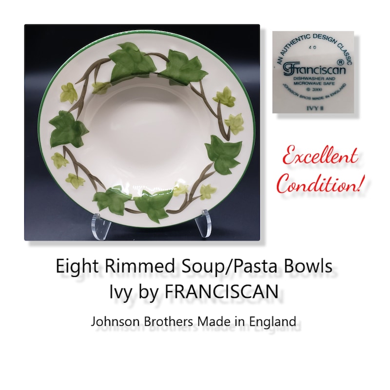 Franciscan Ivy Dinnerware - Etsy