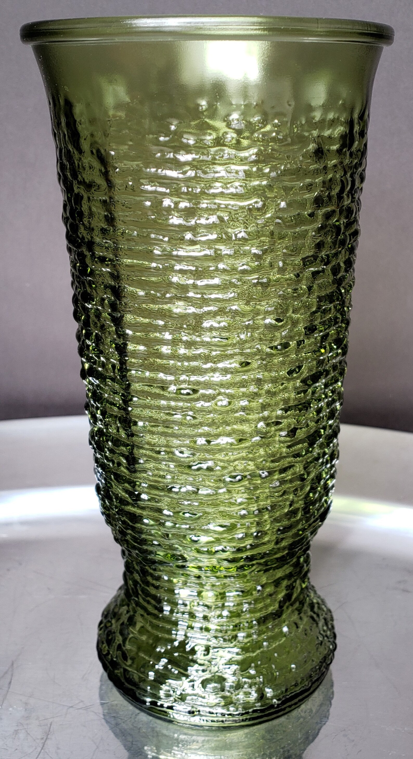 9flowervase Soreno Avocadogreen By ANCHORHOCKING - Etsy