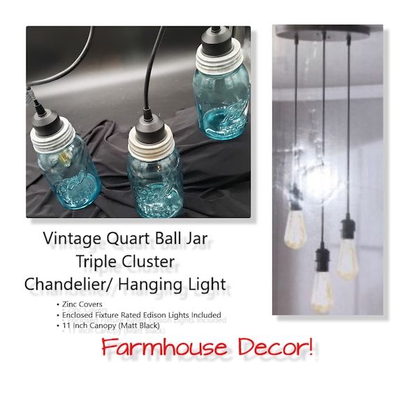 Ball Jar Lighting - Etsy