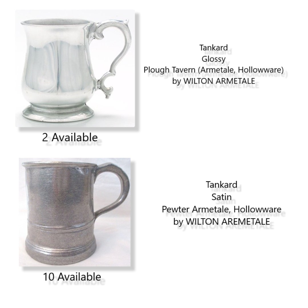 Wilton Armetale Columbia Tankards Plough Tavern - Pewter - Etsy