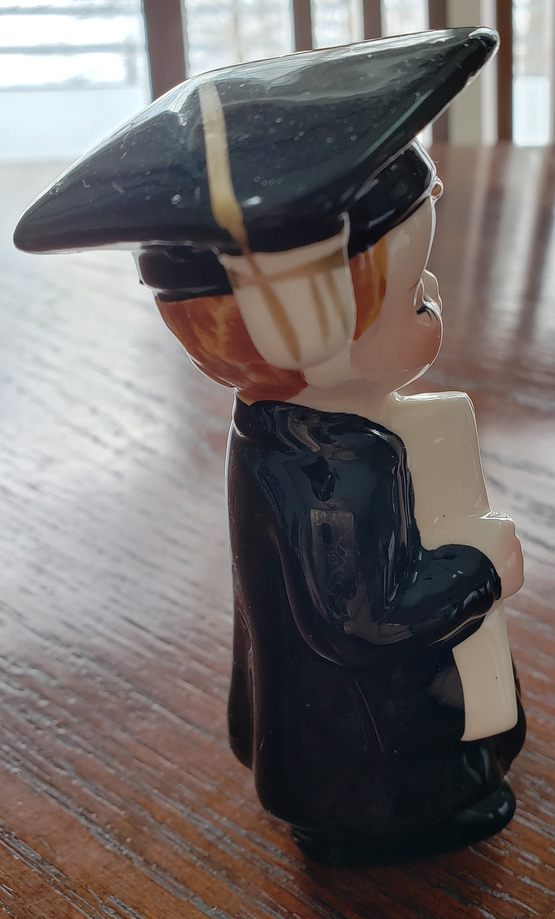 Vintage 1970 Boy Graduate Graduation Figurine Books Diploma | Etsy