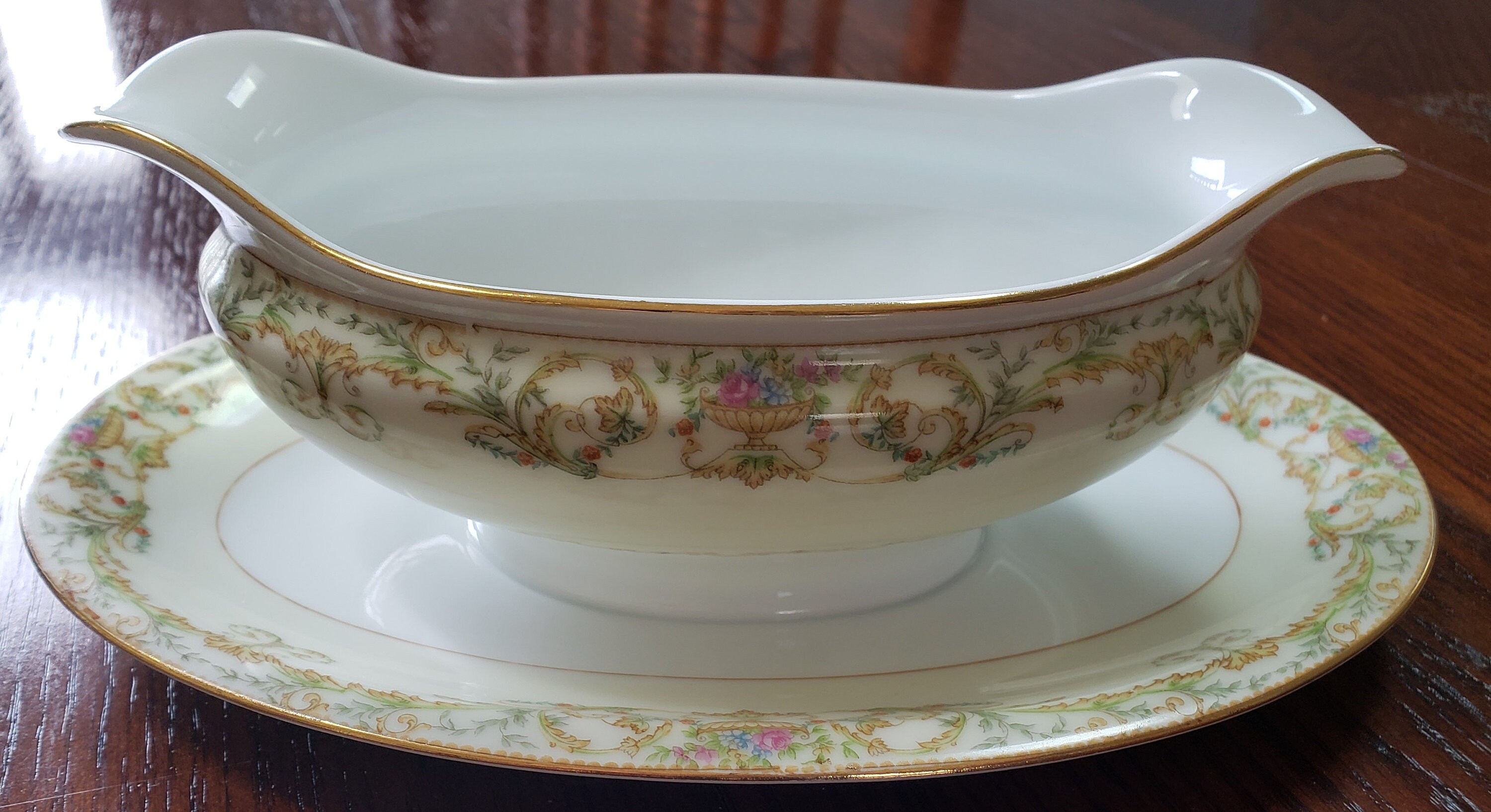 M Noritake Antique Vanity Pattern Completer Pieces Vegetable Covered ...