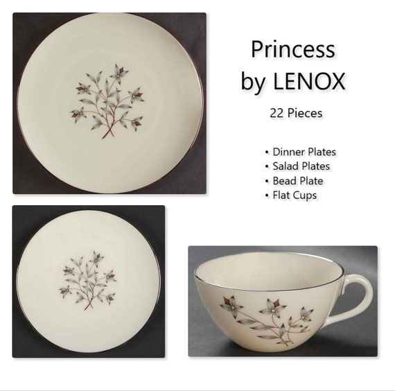 Vintage Lenox in Princess Pattern EX Condition 22 Pieces | Etsy