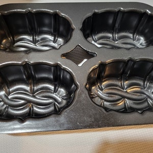 Nordic Ware Celtic Knot Braid Bundt Mini 4 Loaf Pan - Etsy