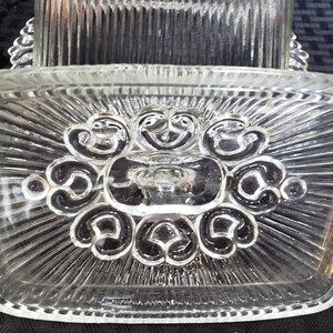 Vintage Crystal Lidded Footed Candy Dish - Etsy