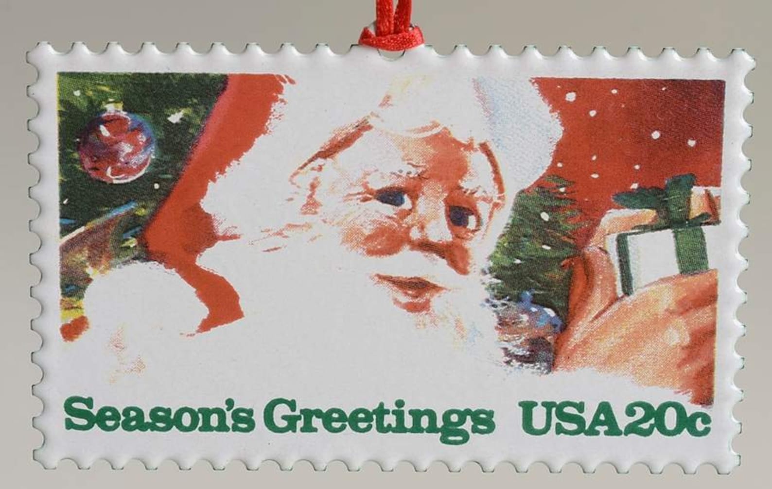 1993 Hallmark Collectible Ornaments US Christmas Stamps - Etsy