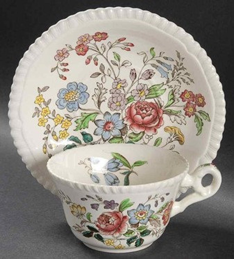 Romney gadroon Shape by SPODE Dinnerware Pieces Dinner | Etsy