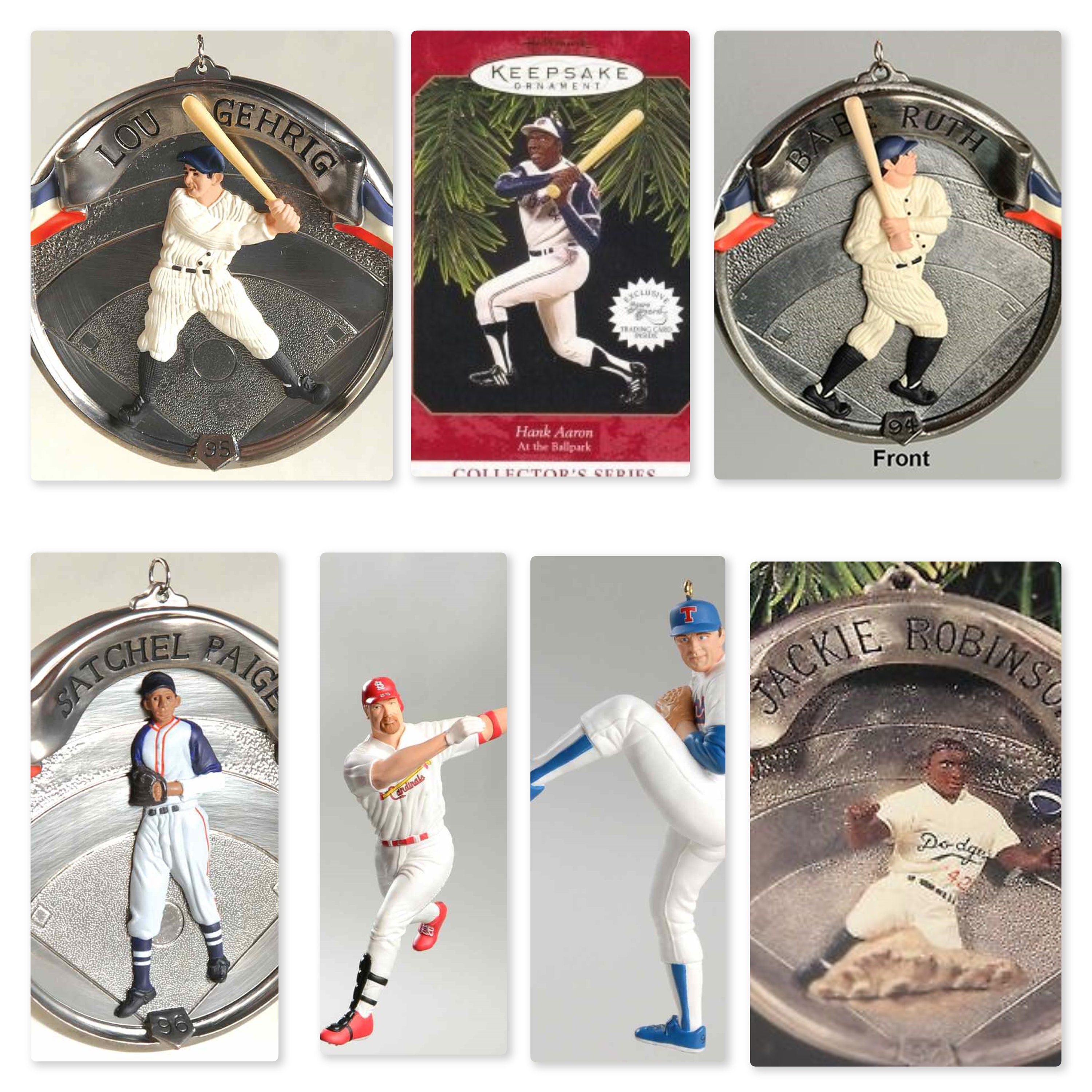 Hallmark Baseball Heroes at the Ballpark Ornaments Vintage - Etsy