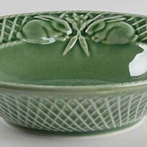 Bordallo Pinheiro Green Rabbit Dinner Plates Salad Plates Bowls ...