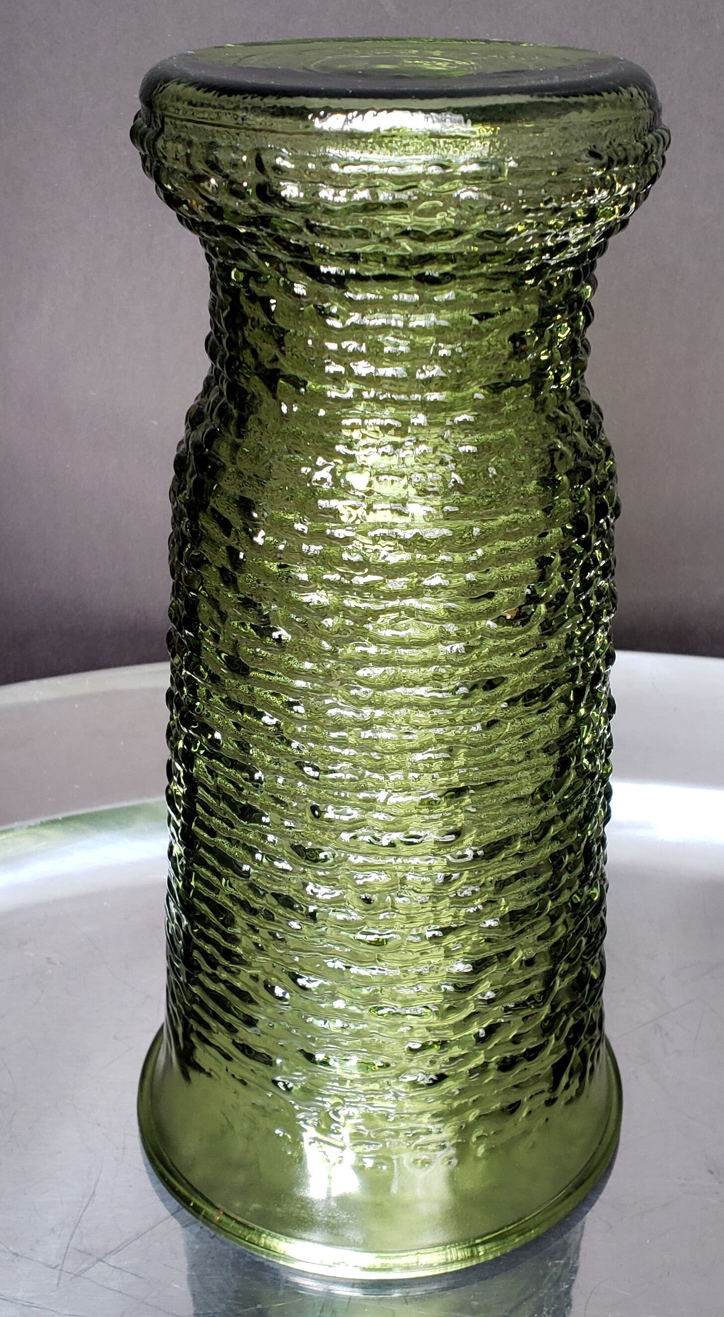 9flowervase Soreno Avocadogreen By ANCHORHOCKING - Etsy