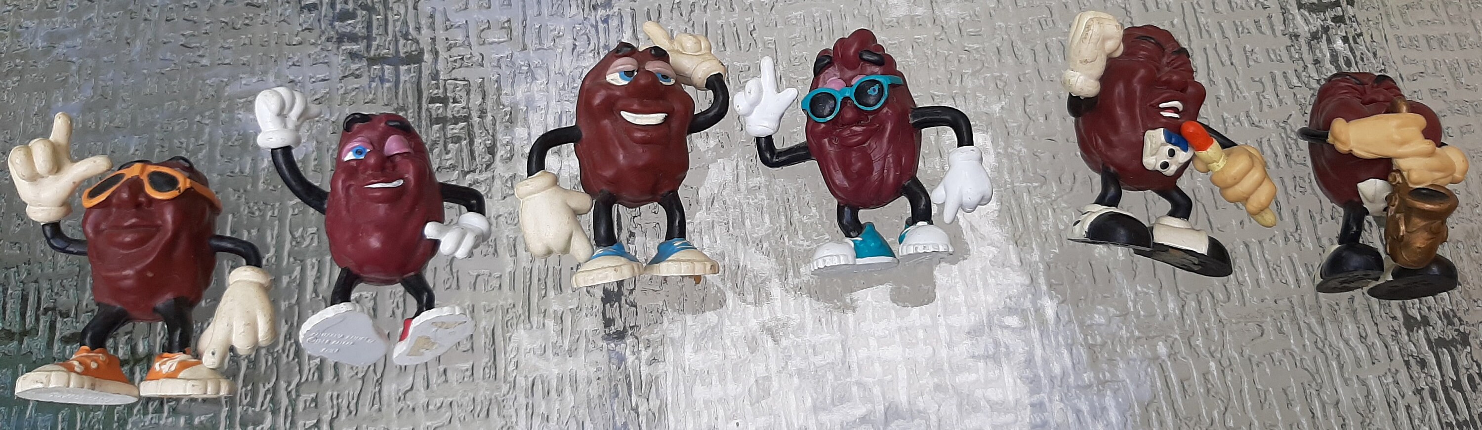 25 California Raisin Toys from 1980s Large Small Felt LOOK | Etsy