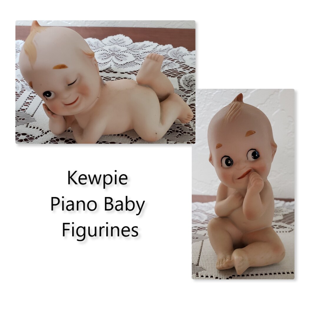 Vintage Piano Baby Kewpie Babies RARE Lefton - Look - Etsy