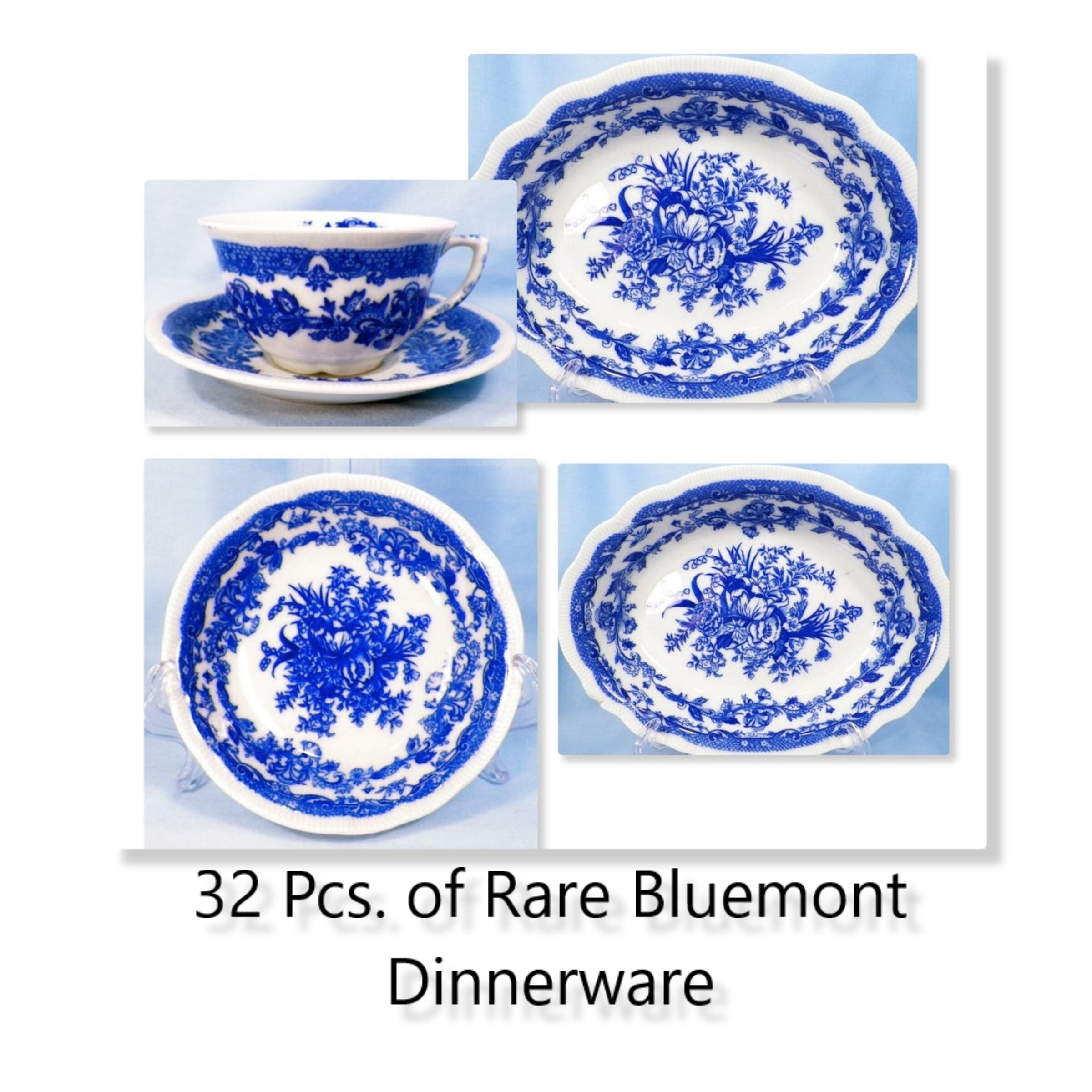 Beautiful Blue Dinnerware & Glass Pieces to Compliment Any - Etsy