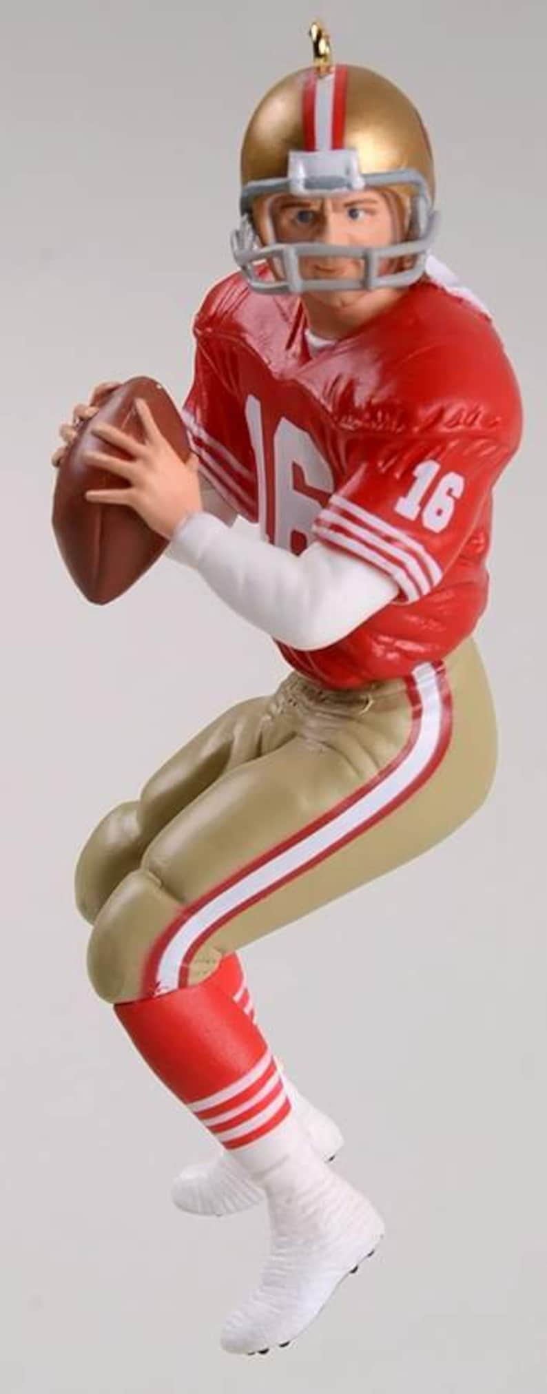 Hallmark Football Ornaments Vintage Football Legends Namath Montana ...