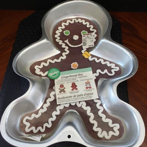 Vintage Christmas Wilton Cake Pan Molds - Santa Claus Smiling - Bells ...