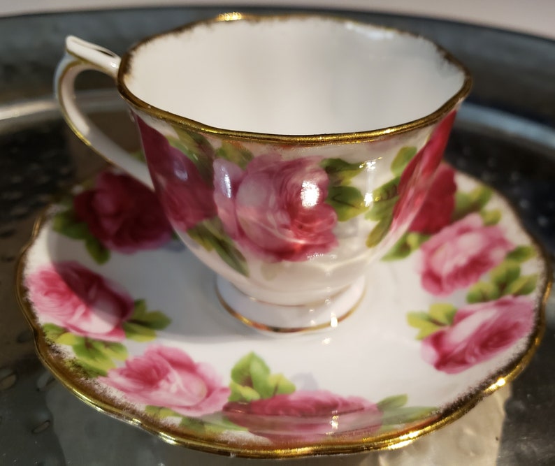 Choice of 4 Vintage Teacups: Queen Anne Ridgway - Foley - Stanley ...