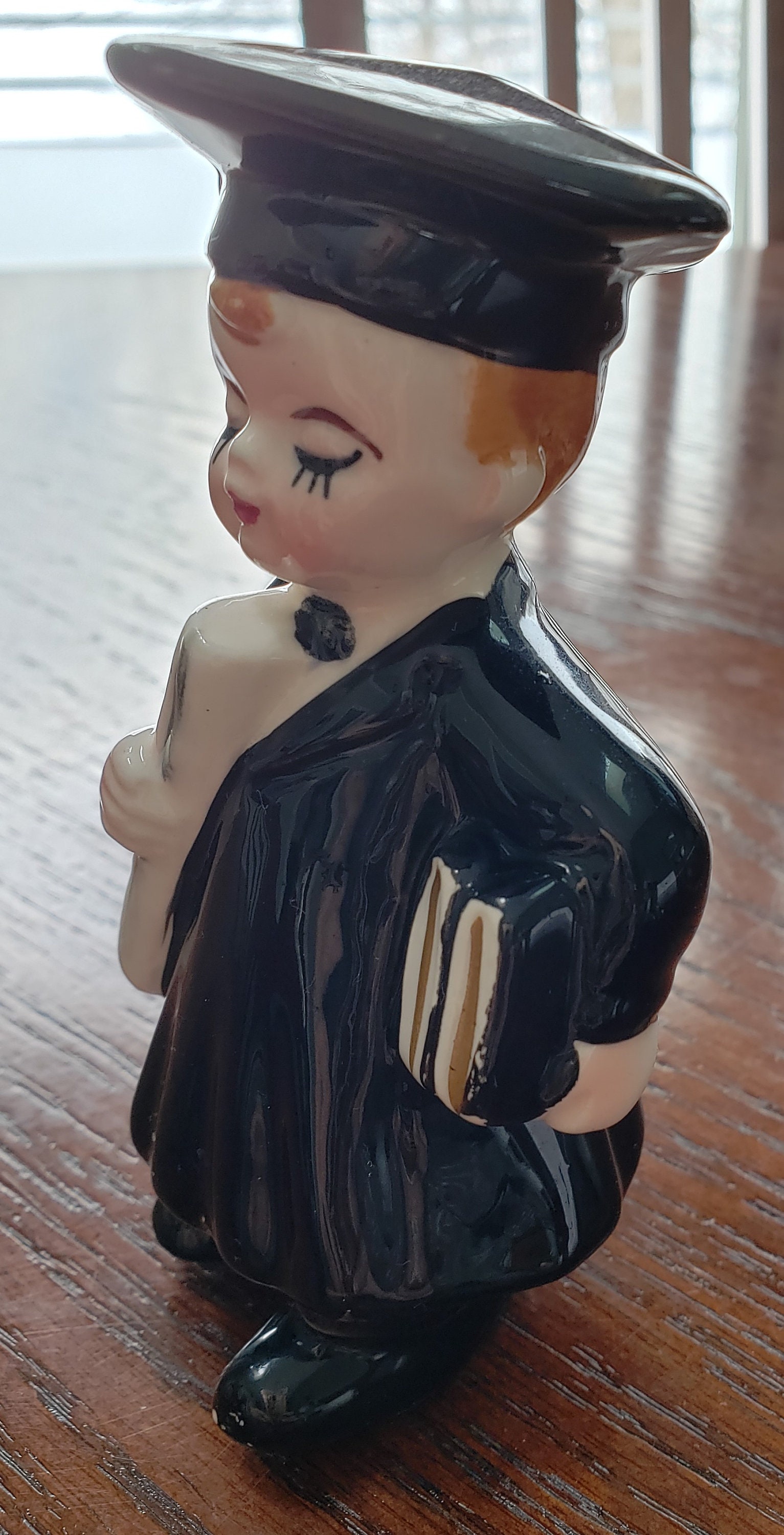 Vintage 1970 Boy Graduate Graduation Figurine Books Diploma | Etsy