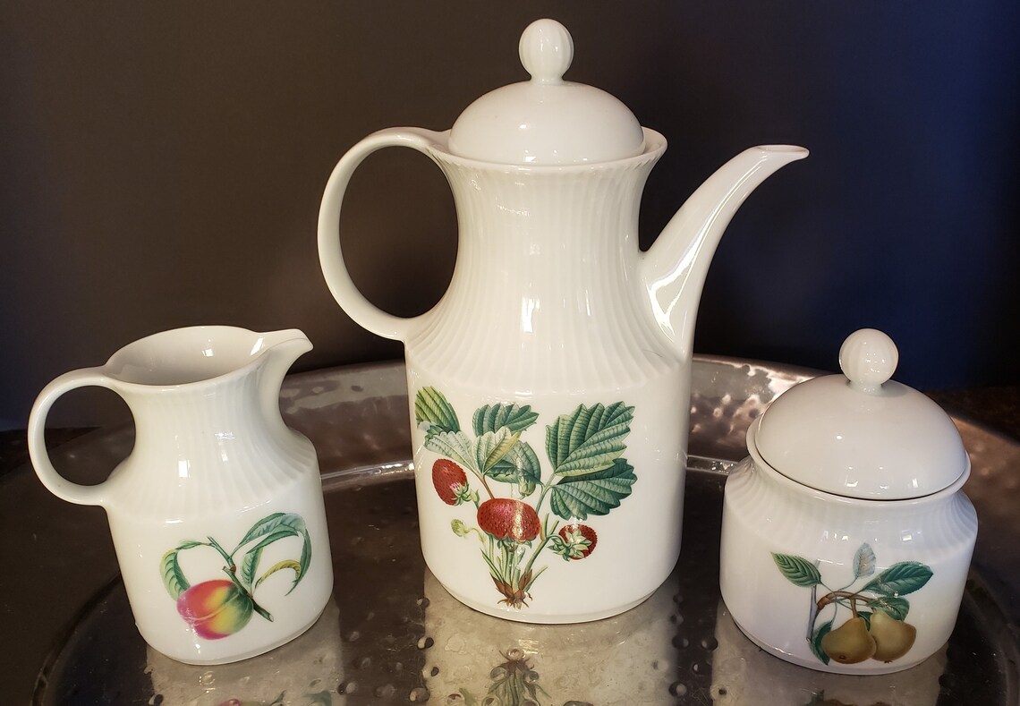 A.K. Kaiser West Germany Demitasse Coffee or Tea Set Excellent - Etsy