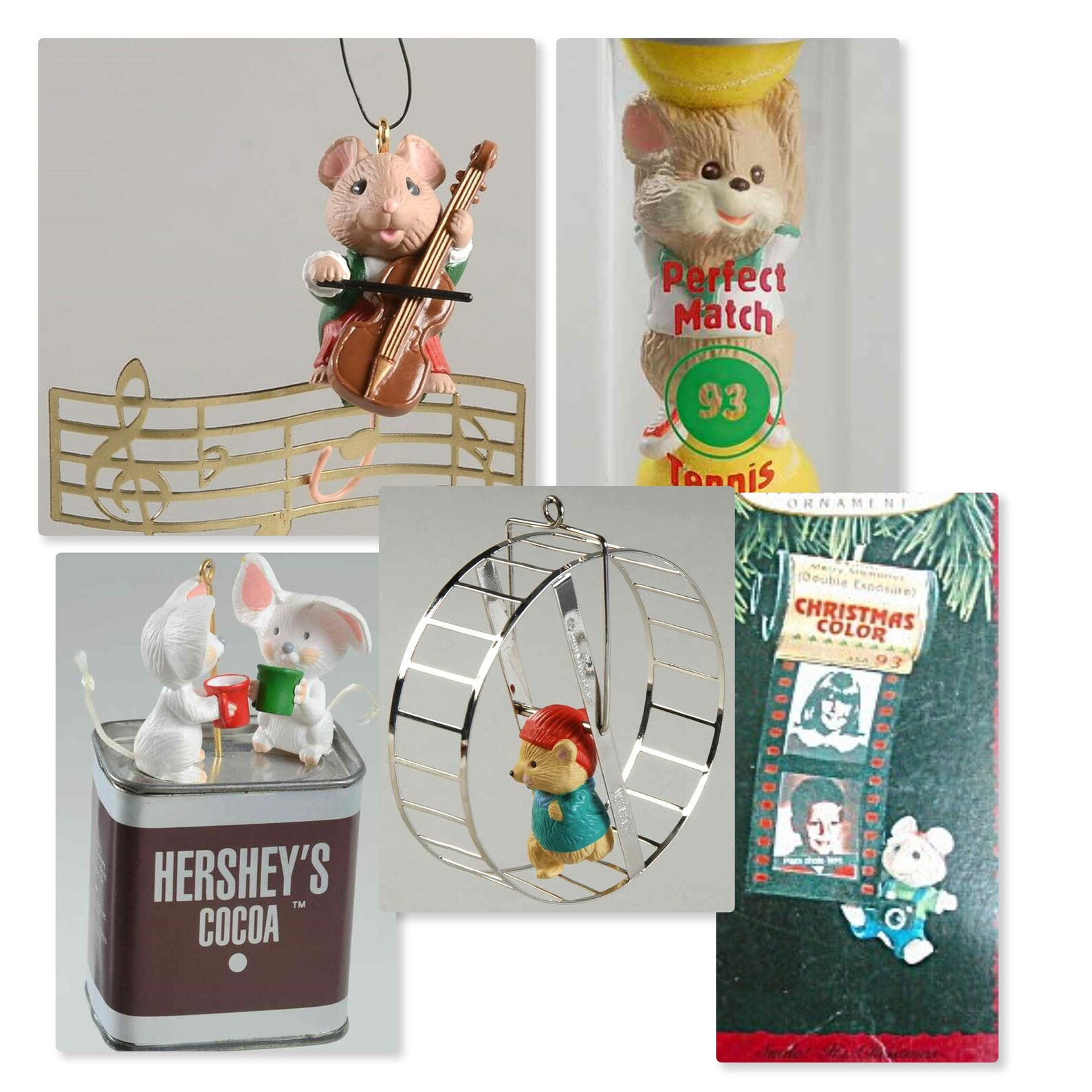 1993 Hallmark Ornament Big Roller Wheel Spins Warm & Special | Etsy