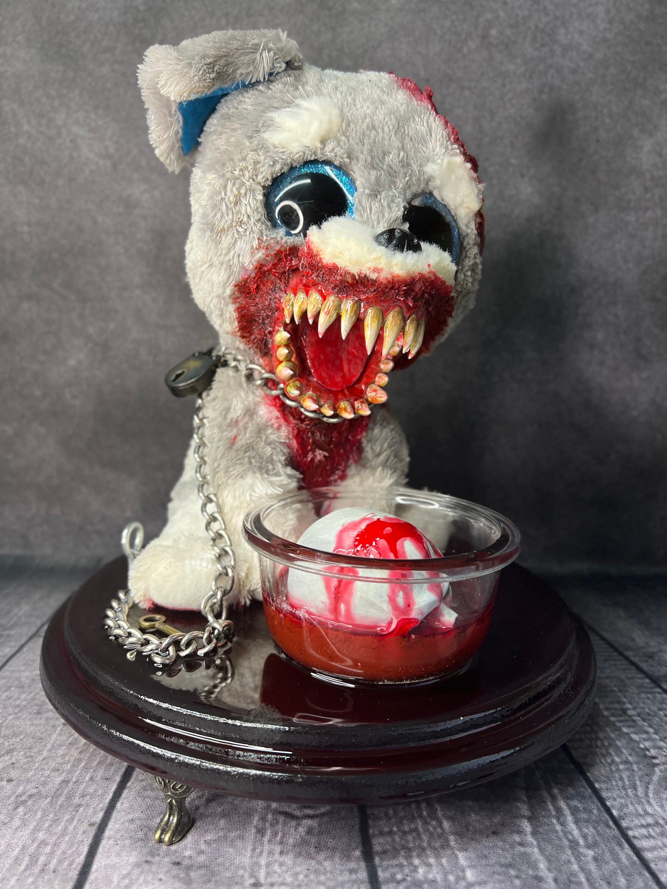 Infected Fluff, Zombie Stuffed Animal. Custom Zombie Art #6, Good Boy ...