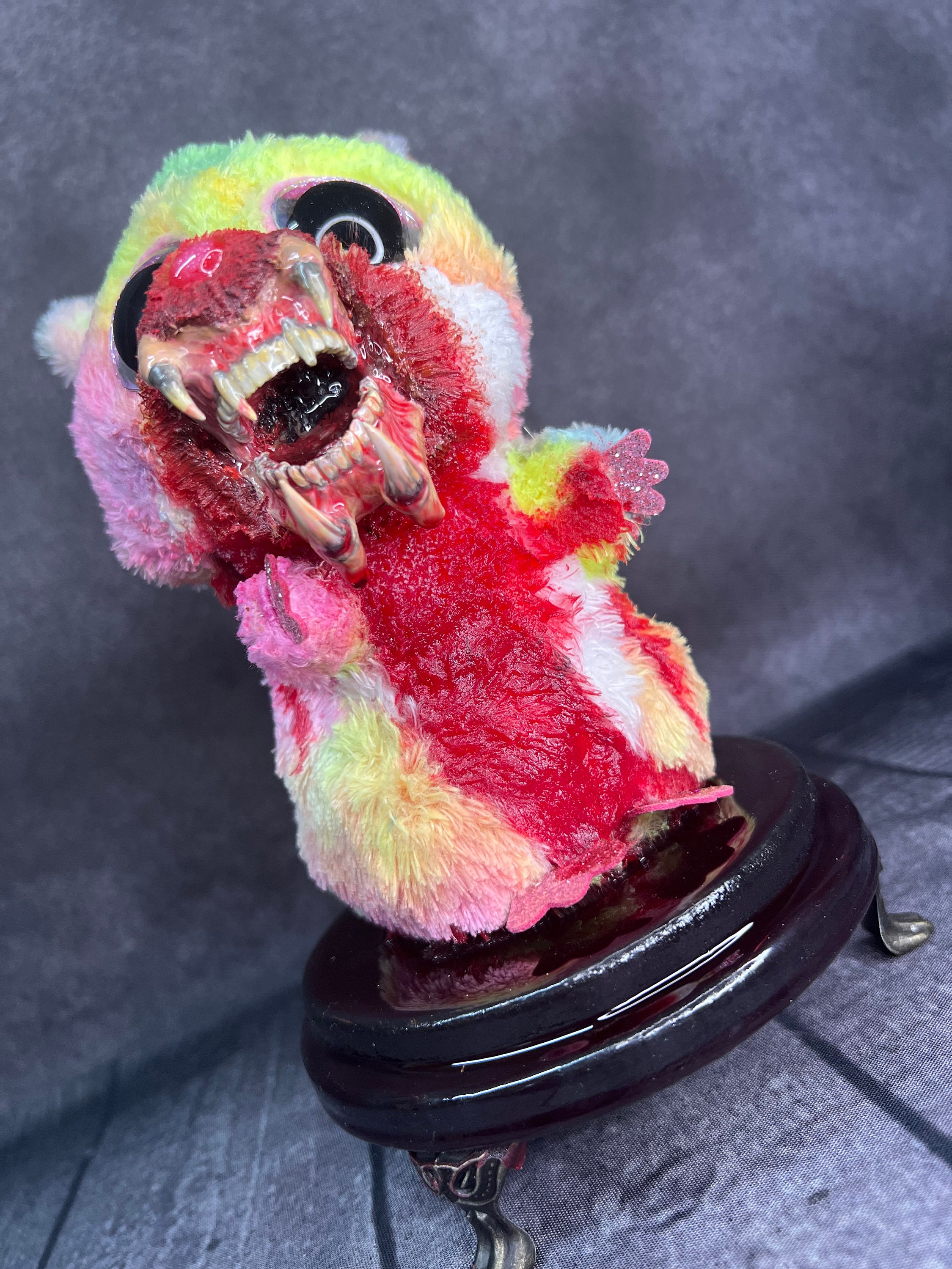 Infected Fluff, Zombie Stuffed Animal. Custom Zombie Art #5 Predator ...