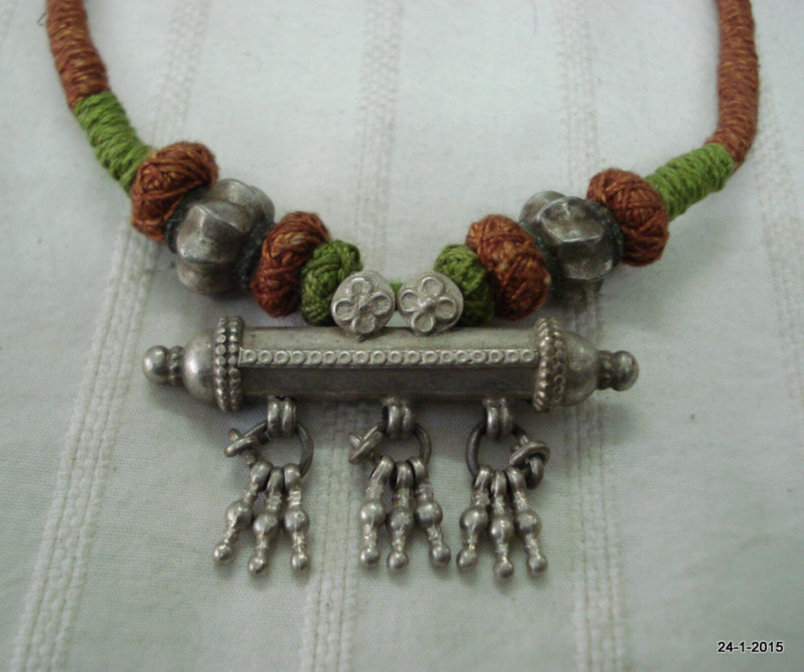 Tribal Old Silver Taviz Amulet Pendant Necklace Vintage Antique - Etsy