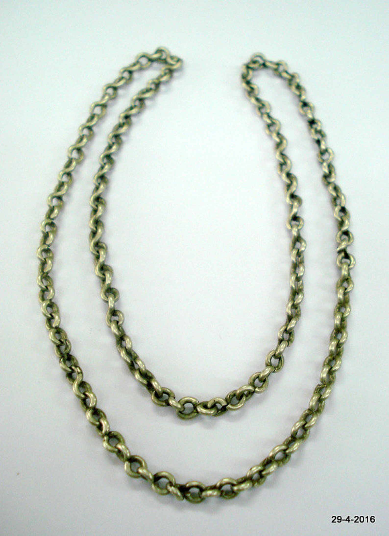 Vintage Antique Tribal Old Silver Chain Necklace Traditional - Etsy