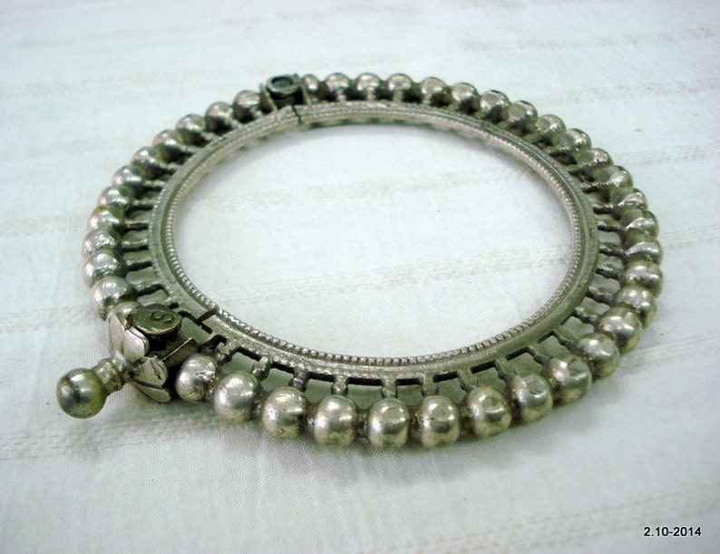 Vintage Antique Tribal Old Old Silver Armlet Bracelet Bangle | Etsy