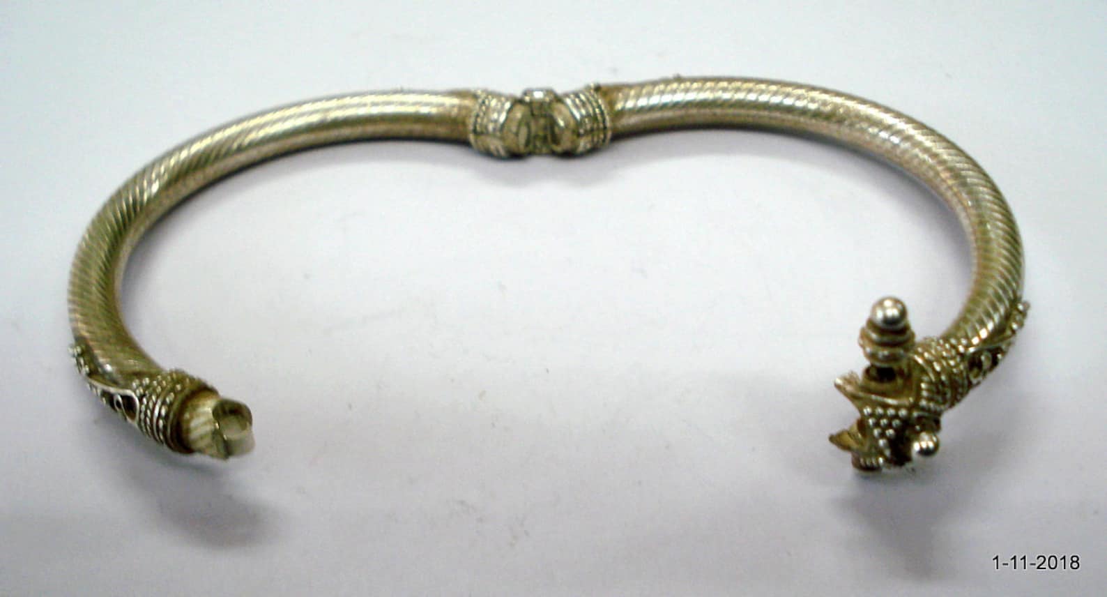 Vintage Silver Bangle Bracelet Cuff Traditional Handmade Jewellery - Etsy