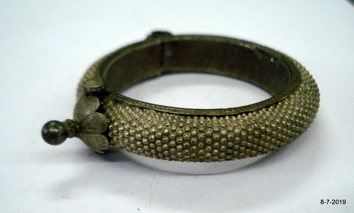 Vintage Bangle Antique Bangle Tribal Old Silver Bangle Bracelet Cuff - Etsy