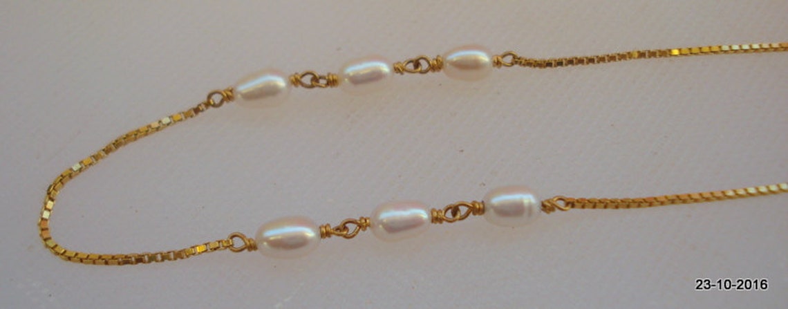 Traditional Design 22kt Gold Chain Necklace Handmade Gold Chain - Etsy