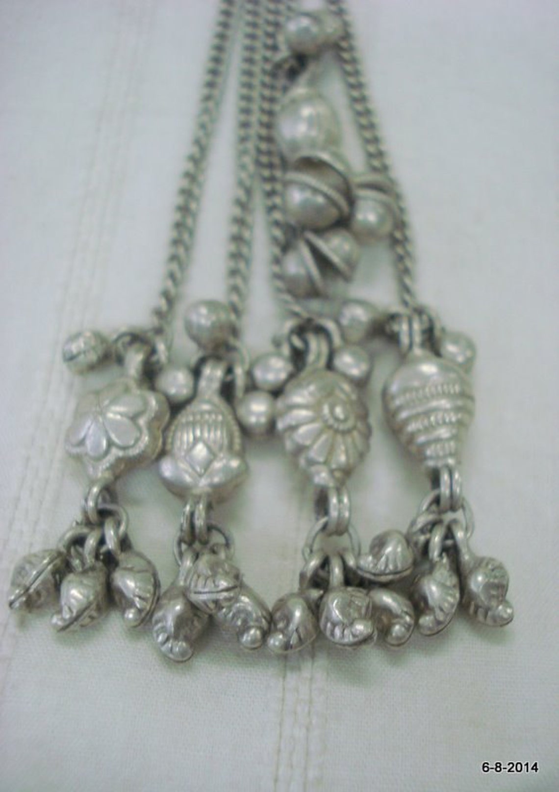 Ethnic Silver Necklace Choker Neck Ring Rajasthan India - Etsy