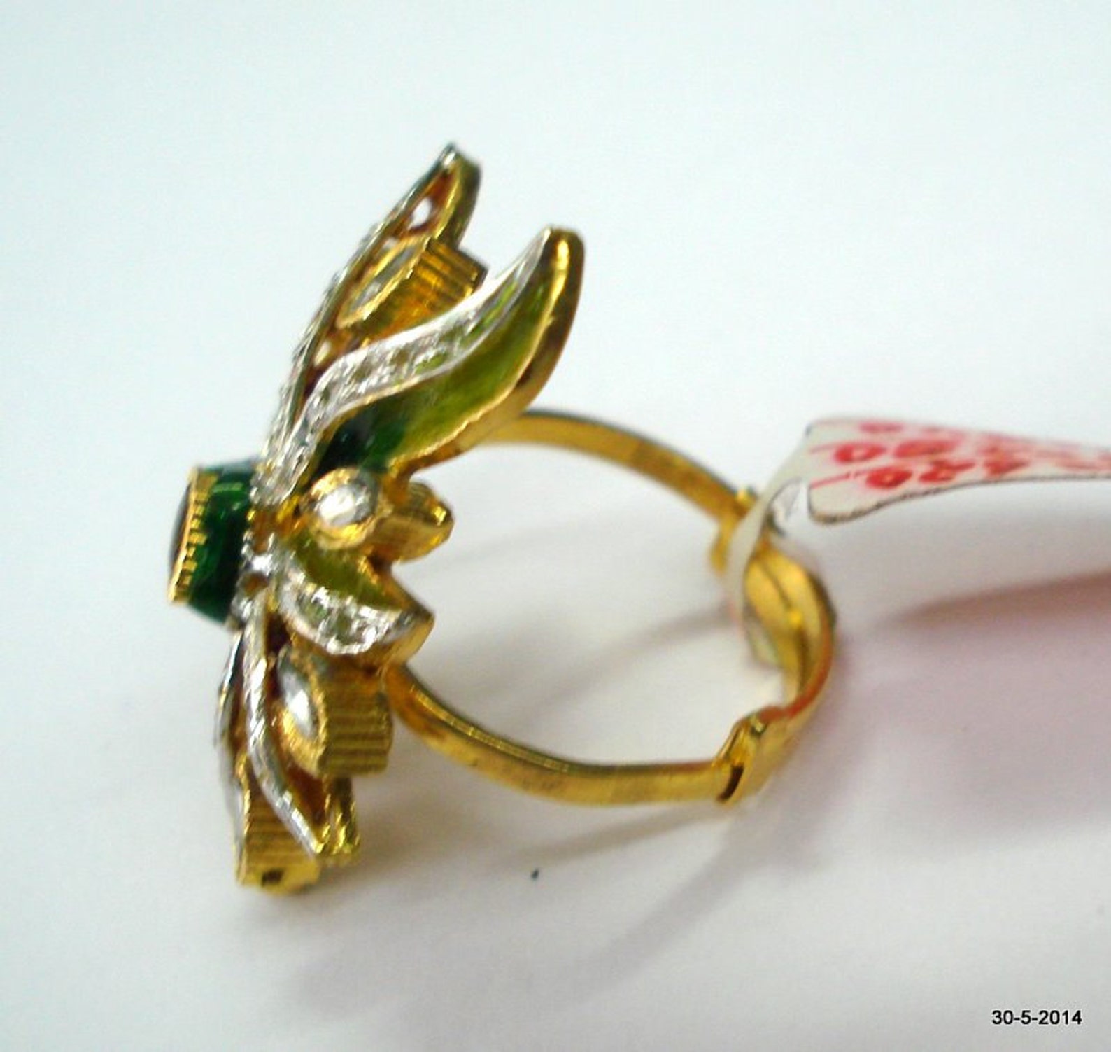 Ethnic 22k Gold Ring Handmade Gold Ring Traditional Jewelry of - Etsy