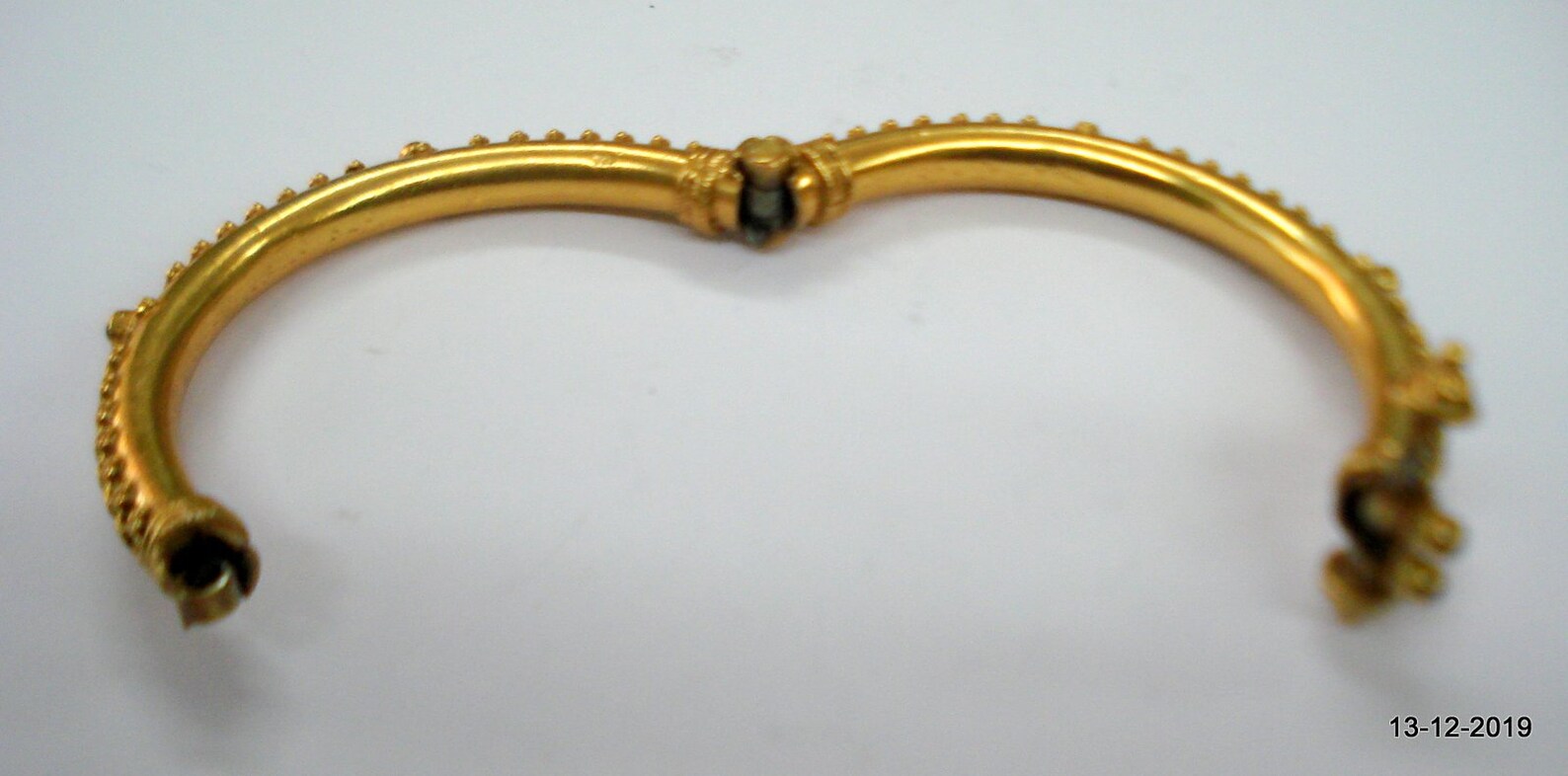 Vintage Gold Gilded Silver Bracelet Bangle Gold Vermeil - Etsy