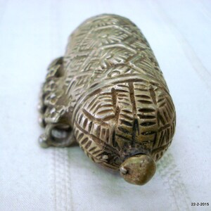 Vintage Antique Ethnic Tribal Old Silver Pendant Necklace Amulet Taviz ...