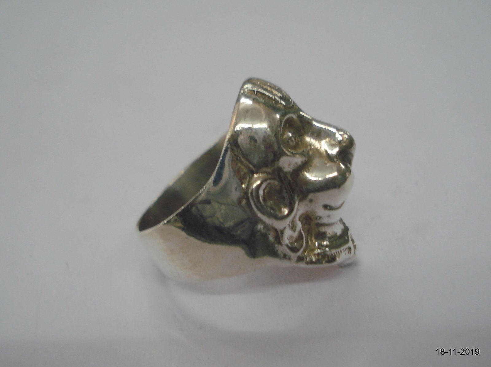 Ethnic Sterling Silver Ring Face Ring Handmade Silver Ring | Etsy