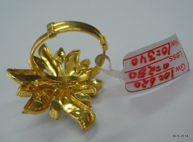 Ethnic 22k Gold Ring Handmade Gold Ring Traditional Jewelry of - Etsy