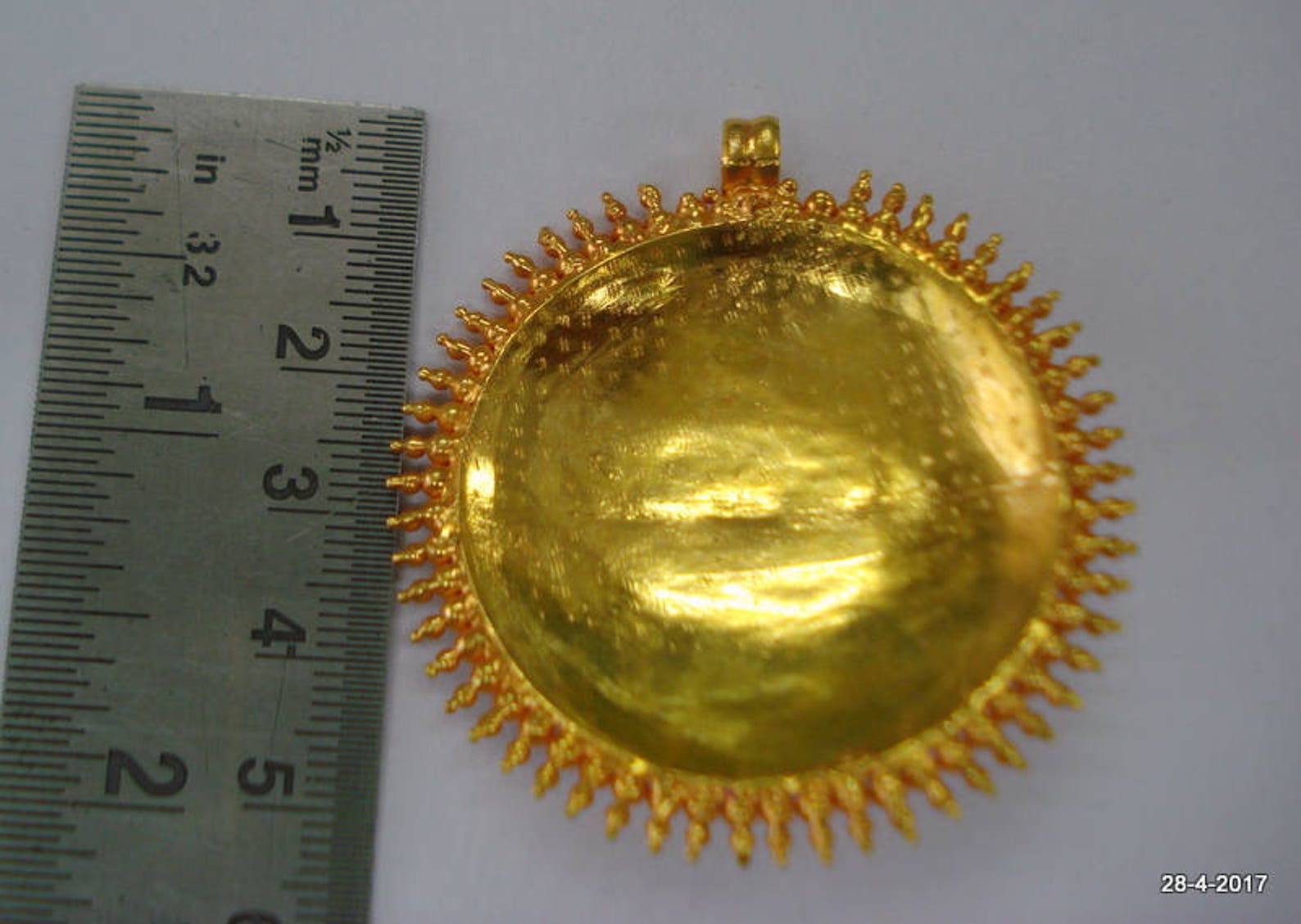 Vintage Antique 20kt Gold Necklace Pendant Handmade Jewelry - Etsy