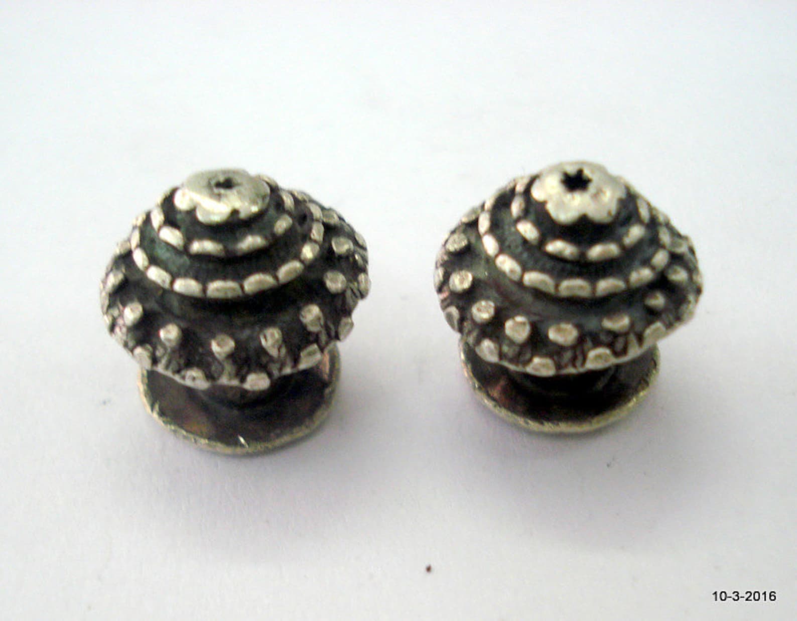 Antique Ear Plug Vintage Ear Plug Earrings Tribal Old Silver Ear Plug ...